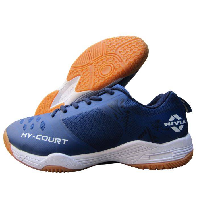 Buy Nivia Hy Court 2.1 Badminton Shoes Navy Blue Color Online in India ...