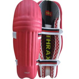 Thrax Ultra Light Batting Pads Color Red