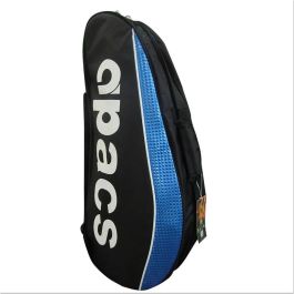 Apacs Double Compartment Thermal Badminton Kit Bag Blue Black,- Buy ...