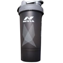 Buy Nivia Venom Plastic Shaker Sports Bottle 600ML at Khelmart
