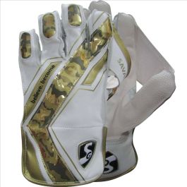 SG Savage Wicket Keeping Gloves White Gold,- Buy SG Savage Wicket ...