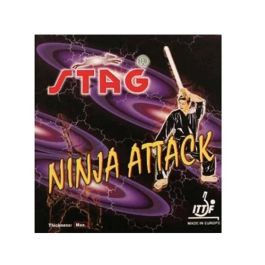 Stag Ninja Attack Table Tennis Rubber Black,- Buy Stag Ninja Attack ...