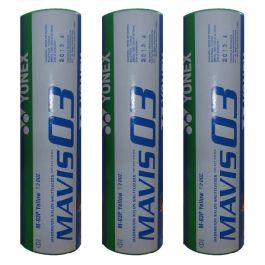 3 Boxes of Yonex Mavis 03 Badminton Shuttlecock,- Buy 3 Boxes of Yonex ...