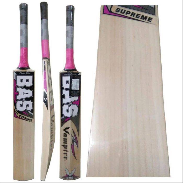 Bas Vampire Supreme Kashmir Willow Cricket Bat,- Buy Bas Vampire ...