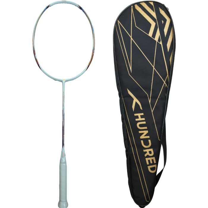 Buy Hundred Hyfonic Lazer Badminton Racket Online at Best Price | Khelmart