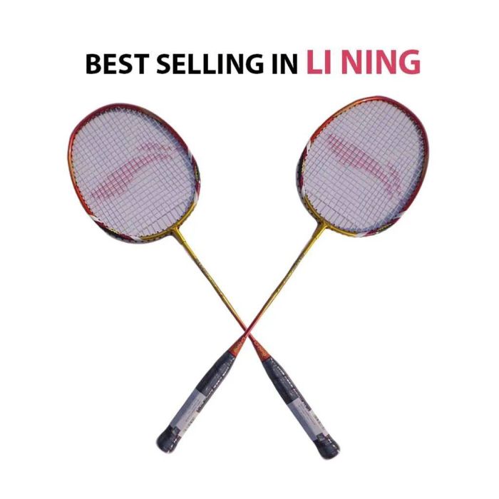 Set of 2 Li Ning Smash XP 90 Badminton Racket,- Buy Set of 2 Li Ning ...