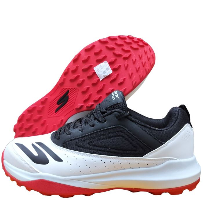 Buy Skechers 214205ID Cricket Shoes Black Red White Online at Khelmart
