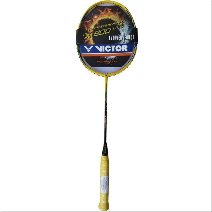 Victor HyperNano X 800 LTD Badminton Racket Black and Yellow,- Buy Victor HyperNano X 800 LTD ...