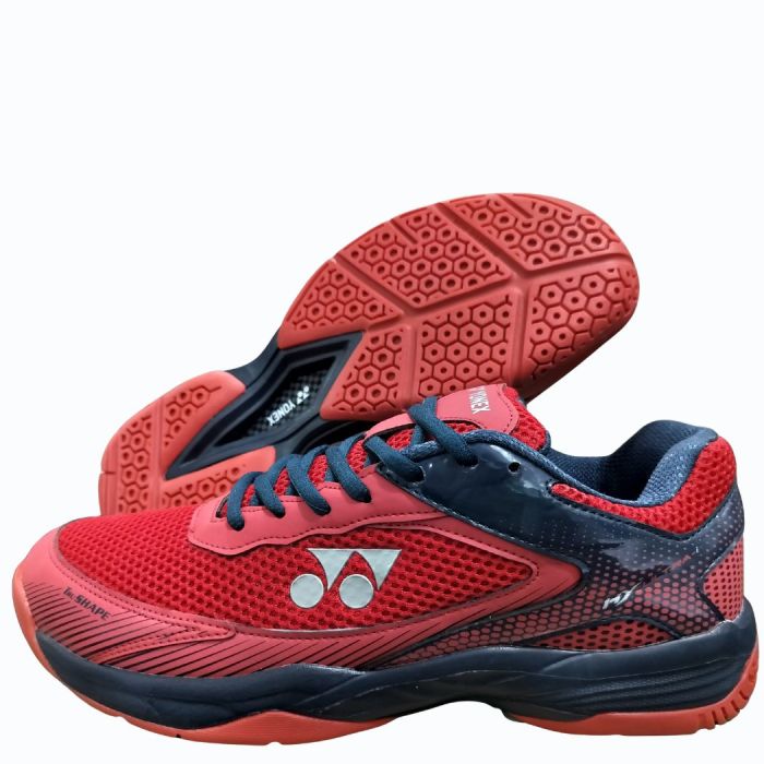 Buy Yonex HY-ULTRA-i Badminton Shoes Lava Red Night Shadow at Khelmart