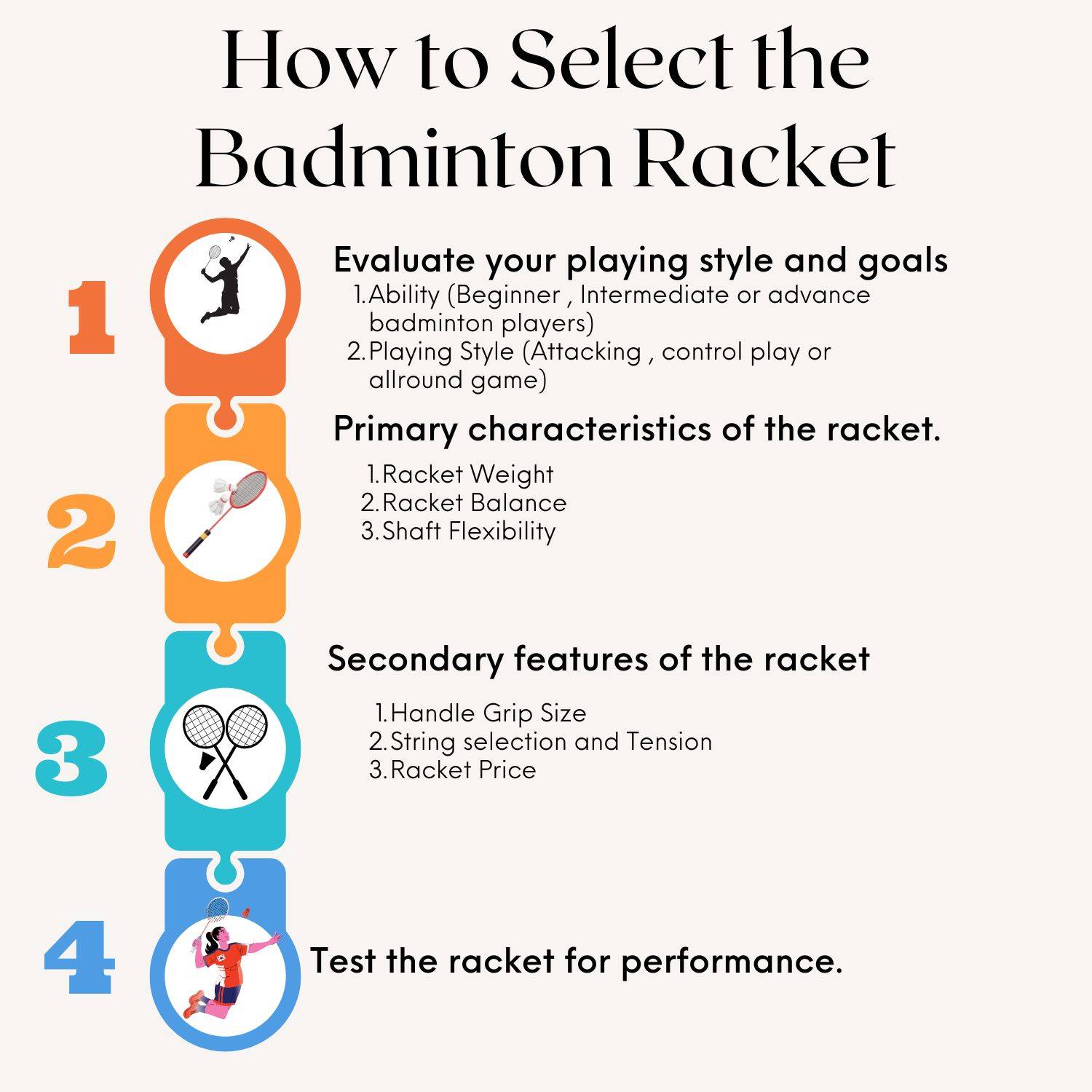 Ultimate Badminton Racket Selection Guide: How to Select the Badminton ...