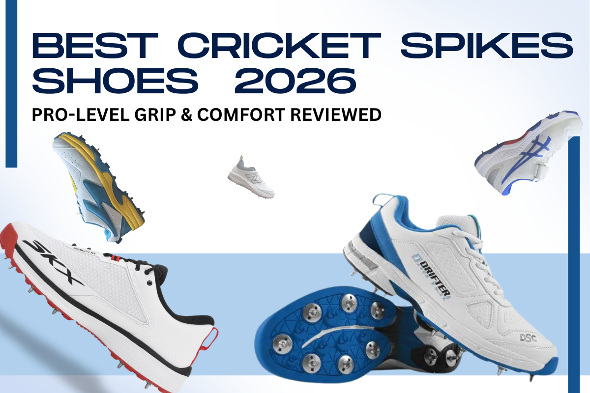 Best Cricket Shoes with Spikes 2026 – Pro-Level Grip & Comfort Reviewed