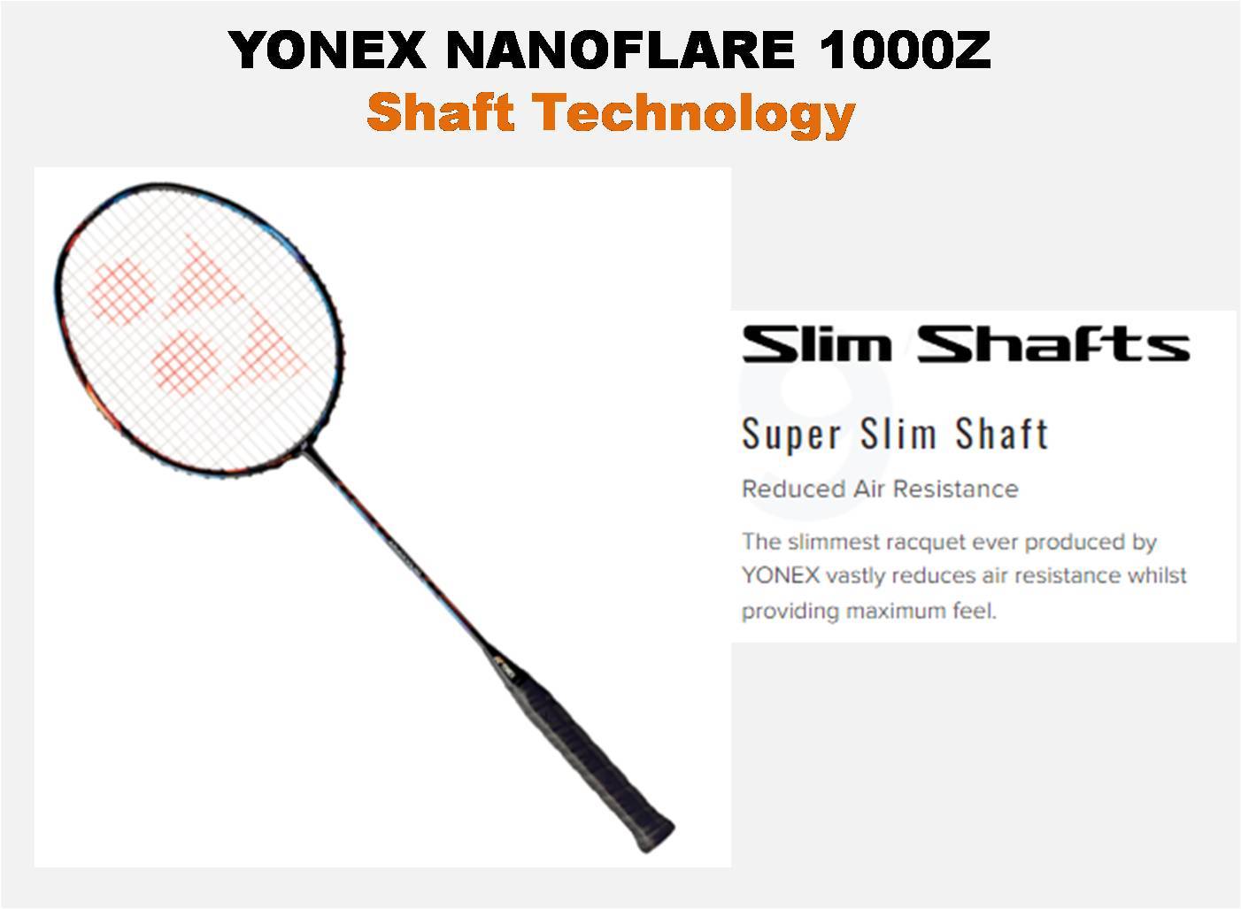 Yonex NANOFLARE 1000 Z Badminton Racket