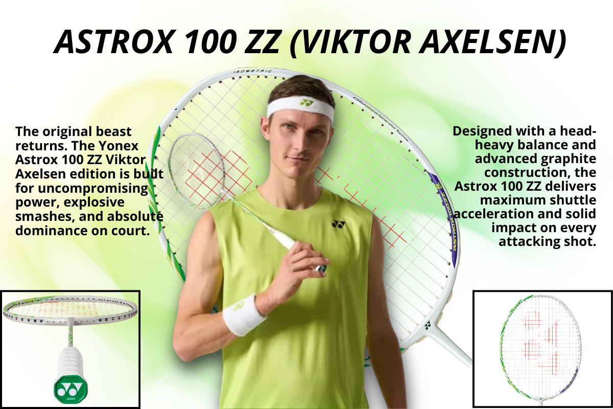 Astrox 100 Badminton Racket Viktor Axelsen Series | Power & Control